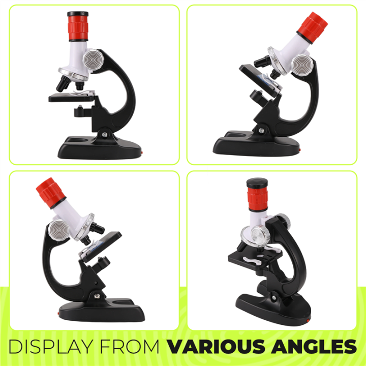 Children's Microscope 1200 Times Student Scientific Experiment Puzzle ...