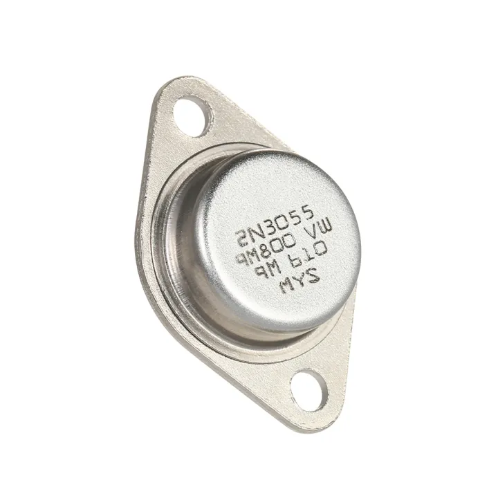 5pcs 2N3055 Power Transistors NPN TO-3 Metal Case 15A/60V Set of 5 ...