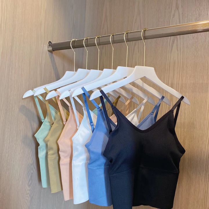 Dongzhu Beauty Back Bra U Shape Back bra Adjustable Straps Bra Vest ...