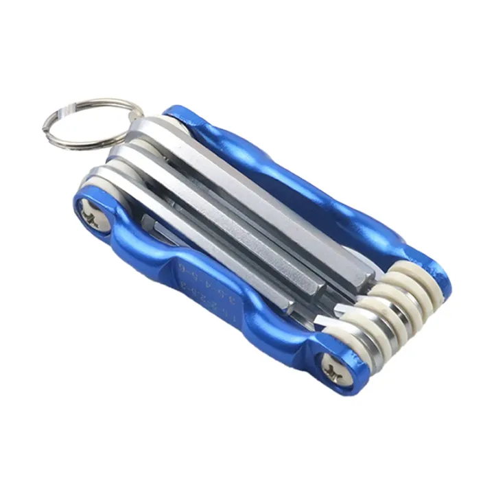 Folding Hex Key Box End Wrench Set Flat Ball Head Spanner Key Set ...