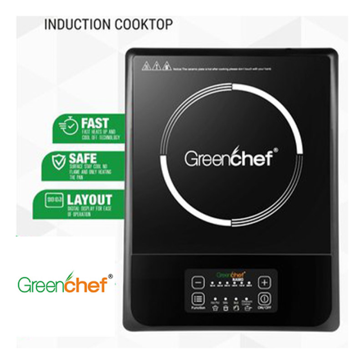 New Tecno GREEN CHEF INDUCTION NAMO 2000W Cooker Grade A+ | Daraz.lk