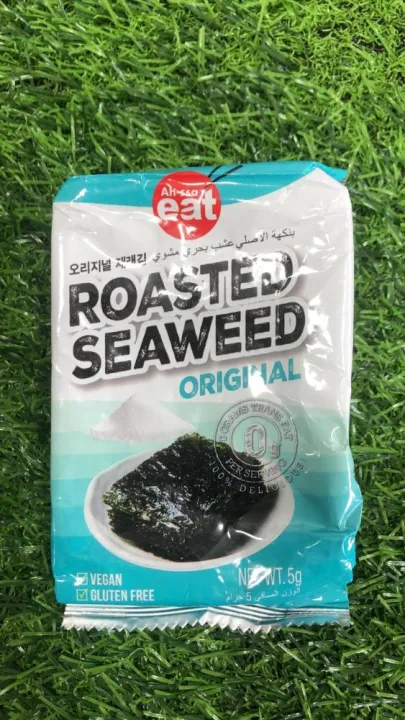 Ah Ssa Eat Original Roasted Seaweed 5g | Daraz.lk