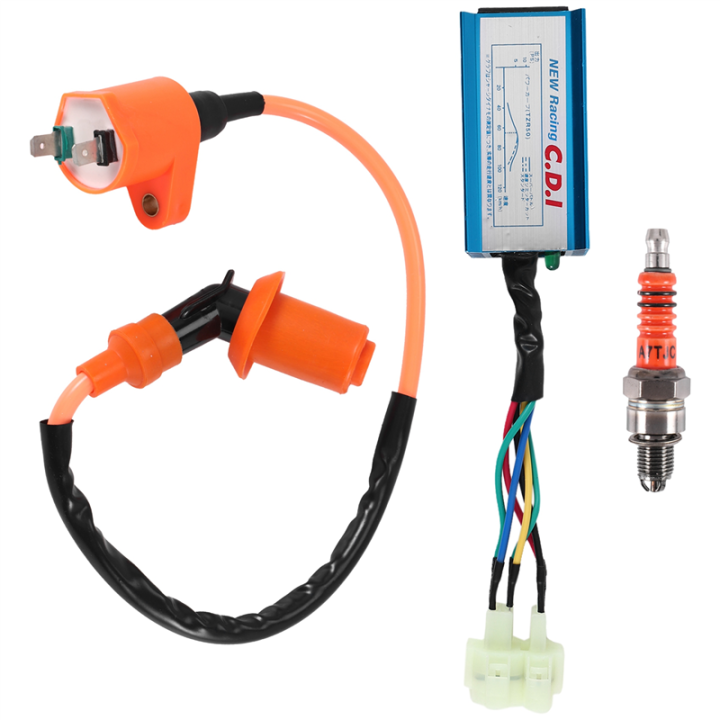 Racing Ignition Coil+Spark Plug+CDI Box | Daraz.lk