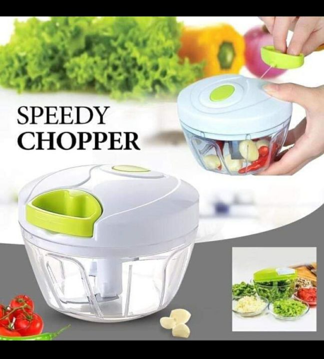 Multi Food Processor Manual Hand Pull Speedy Chopper | Daraz.lk