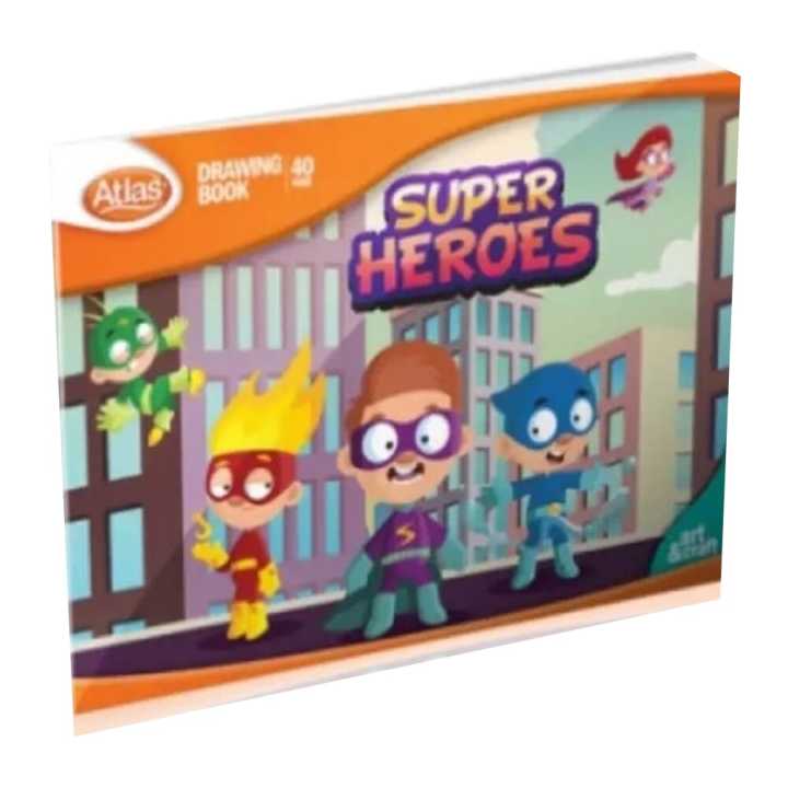 Atlas Drawing Book White Small 40 Pages - 02 Books | Daraz.lk