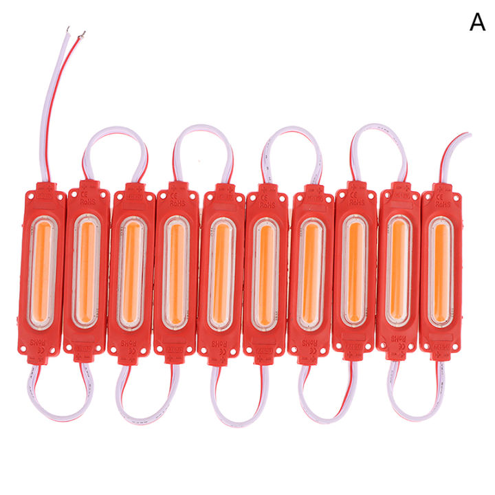 10PCS 12V LED Module Truck Side Marker Indicator Light COB Super Bright ...