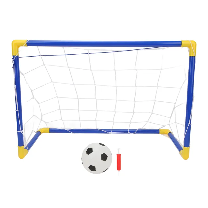 Plastic Soccer Goal Toy DIY Disassembly Assembly Kids Soccer Goal Set ...
