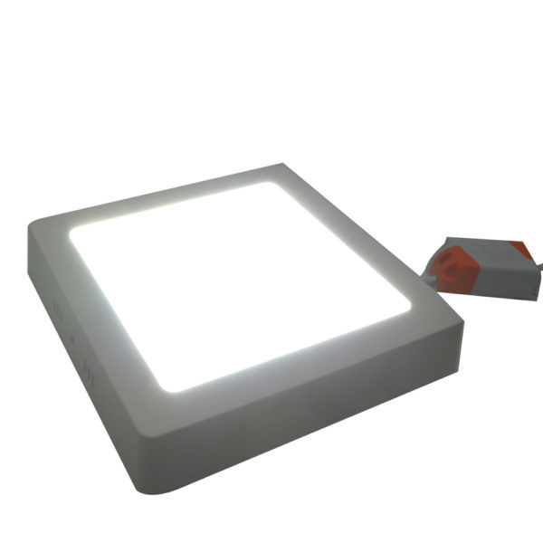 WHITE SQUARE LED SLAB PANEL LIGHT - 12W (6500K) | Daraz.lk