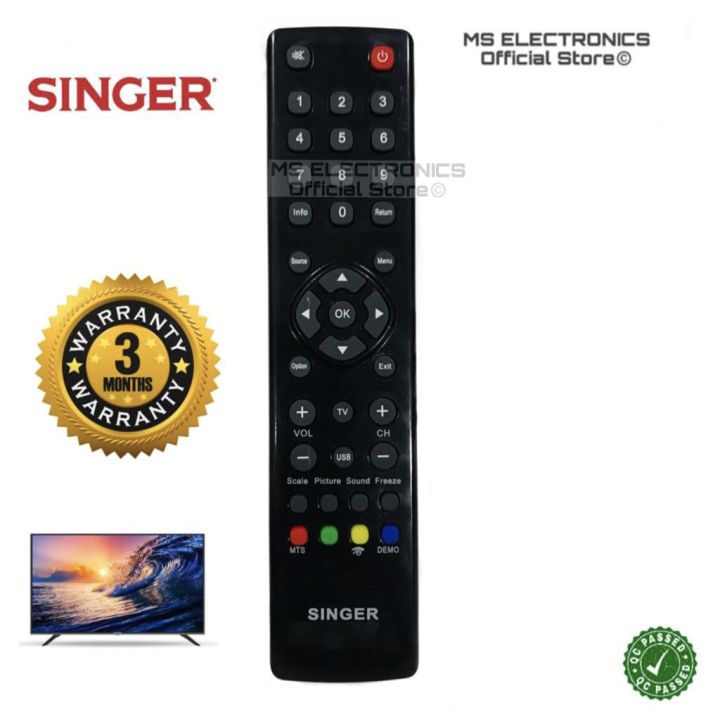 Singer LED TV Remote Controller | Daraz.lk