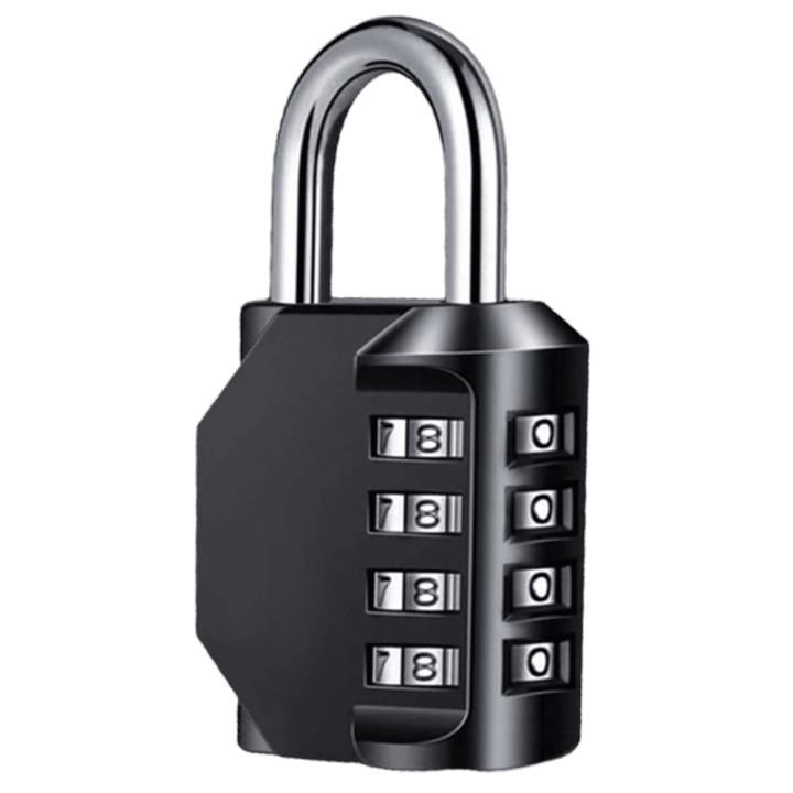 Medium 3 Digit Outdoor Waterproof Resettable Combination Number Padlock ...