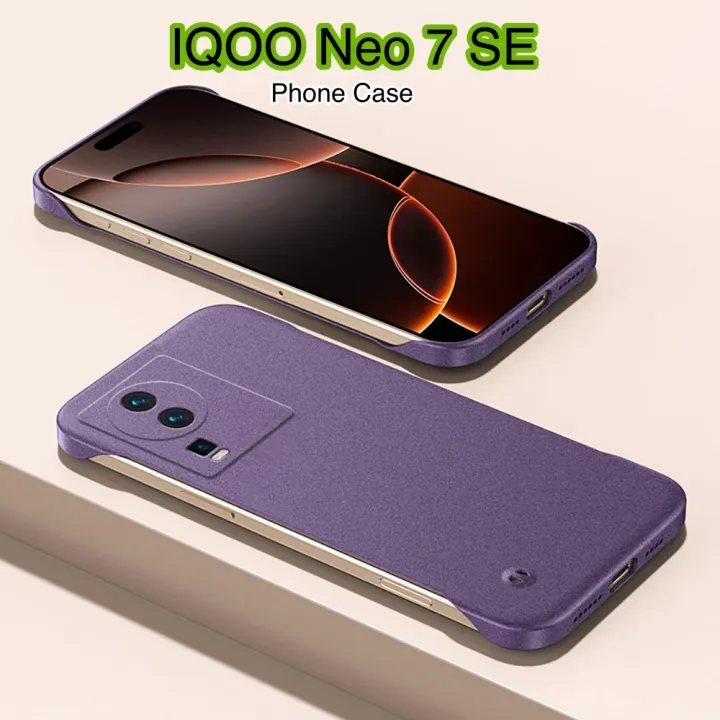 【Popular】For IQOO Neo 7 SE Case Easy to Disassemble Cherry Blossom Pink ...