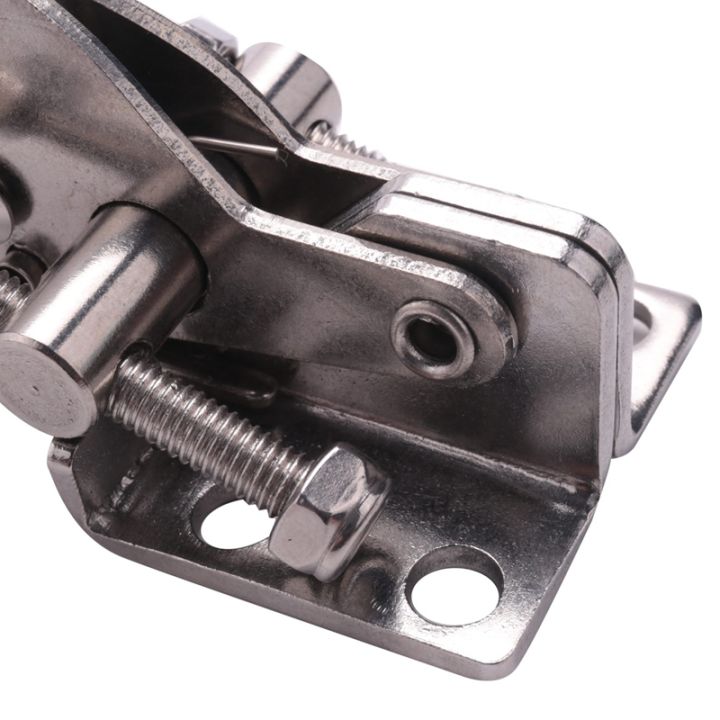 2-Pack 2000Lbs Capacity Heavy Duty Adjustable Latch U Bolt Self-Lock ...