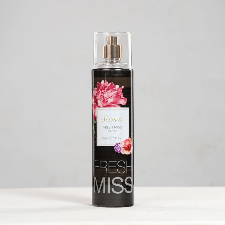 SECRETS BODY MIST FRESH MISS 236ML(6x1) | Daraz.lk