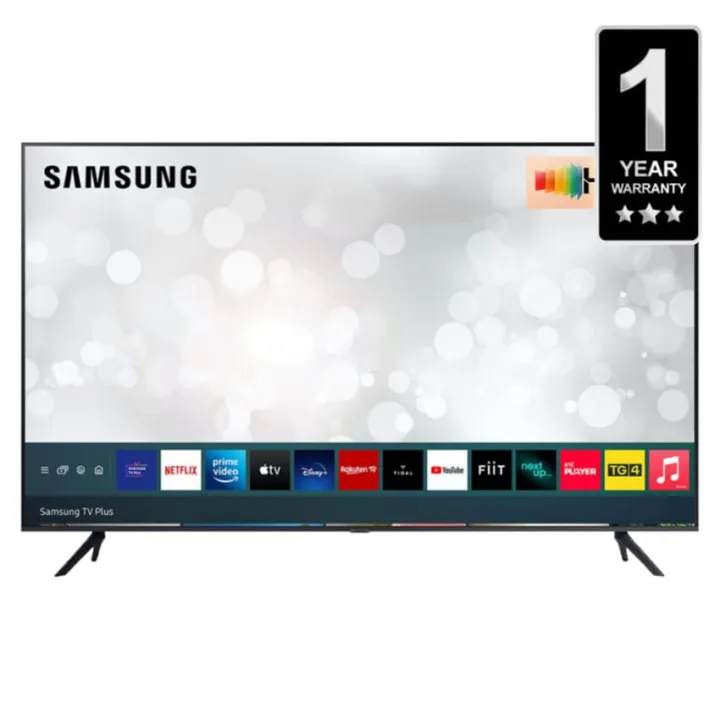 Samsung 55 Tu7000 4K Uhd Smart Crystal Display Hdr10+ Flat Tv With 1 ...