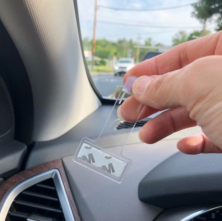 【Hottest Trends】2pcs Car Parking Ticket Holder Clip Sticker for Suzuki ...