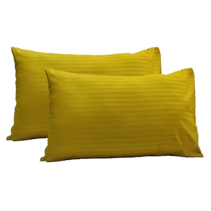 Micro Fabric Soft Pillow Case With Stripe 20"X30" | Daraz.lk