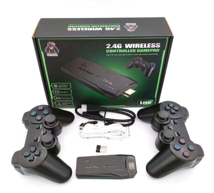 2.4G Wireless Controller Game-Pad TV Video Game Stick (4K Ultra HD Game ...