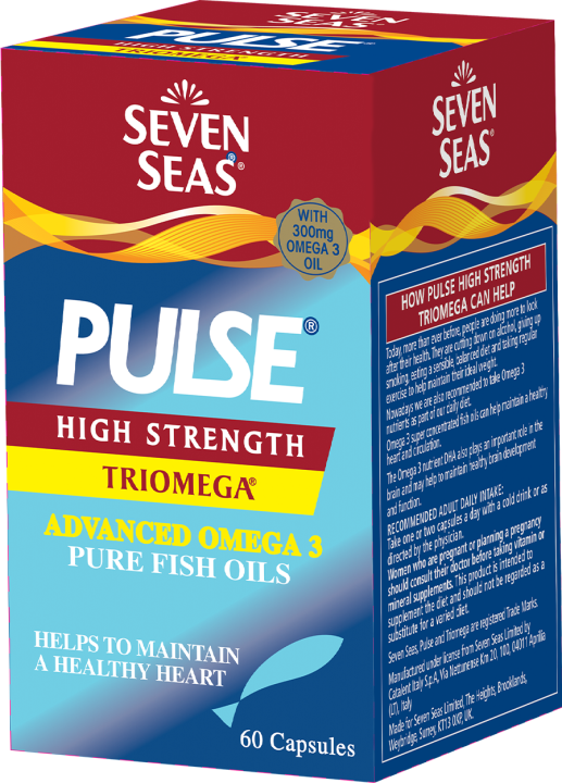 Pulse Triomega Fish oil Caps 60s | Daraz.lk