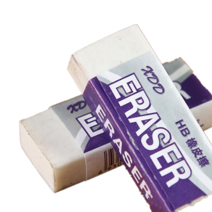 3 Pcs HB Eraser Set - XDD White HB Eraser (3 Pack) | Daraz.lk