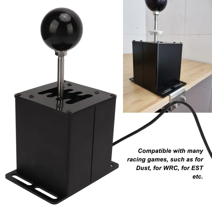 Racing Game Gear Shifter, Outer Aluminum Alloy USB Simulator Shifter ...