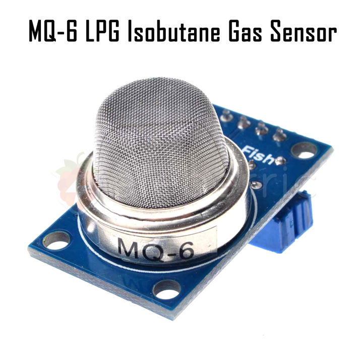 MQ-6 LPG Isobutane Propane Hydrogen MQ6 Gas Detection Sensor Module ...