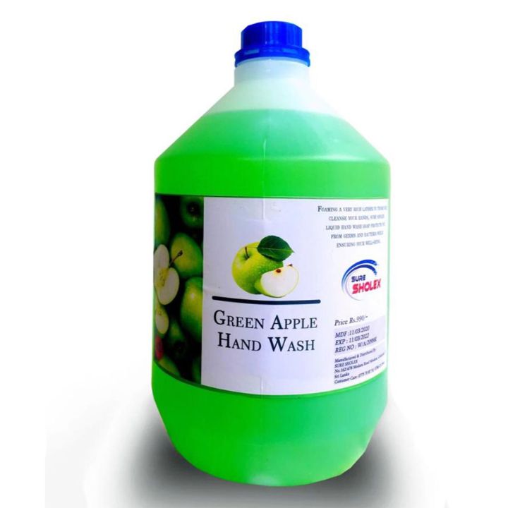 Hand Wash Green Apple 4L (Eco Friendly) | Daraz.lk