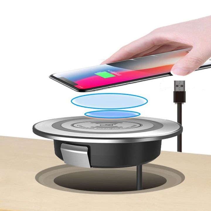 New- KP-ZMC Embedded Desktop Wireless Charger with PD+USB Interface ...