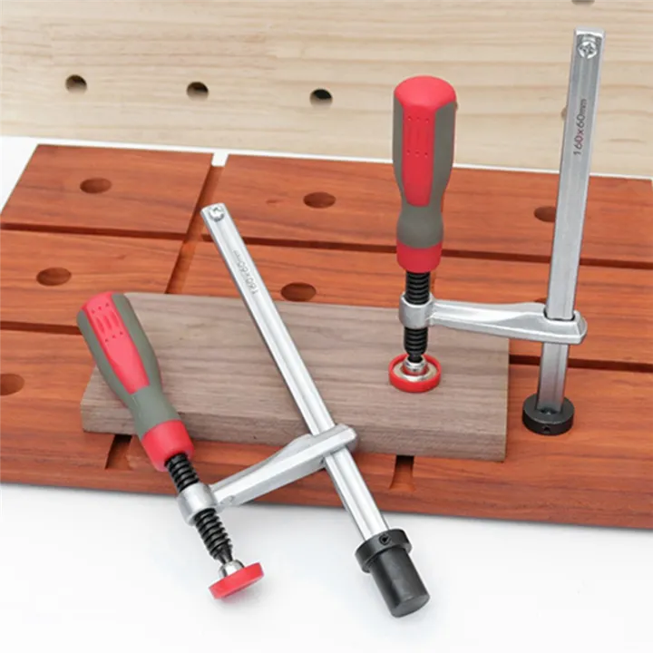 Woodworking Desktop Quick Acting Hold Down Clamp Desktop Clip Hand ...