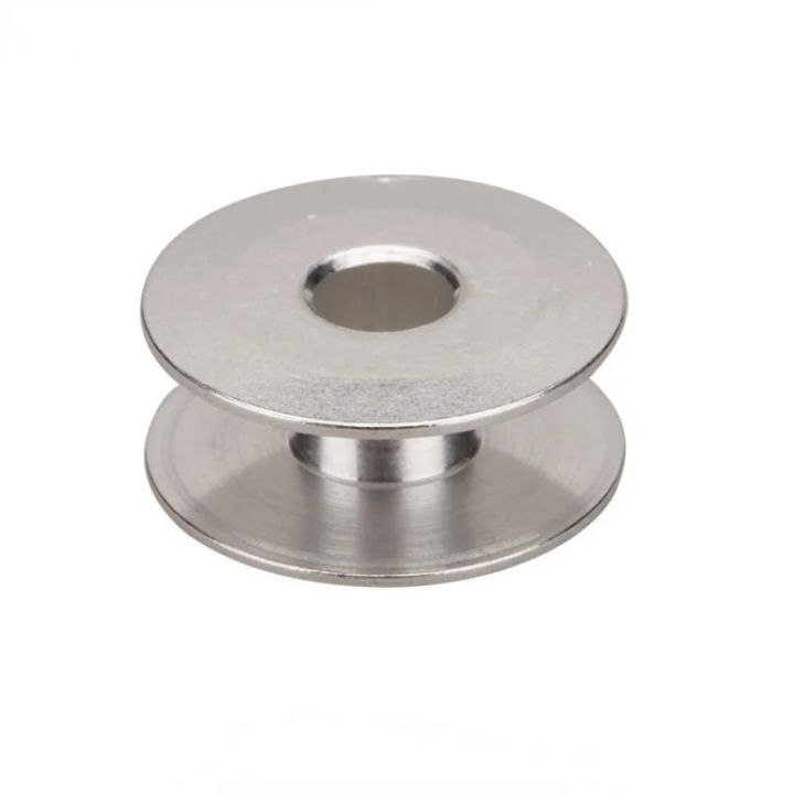 10pcs/lot Industrial Aluminum Bobbins Metal Spools Carft For Singer ...