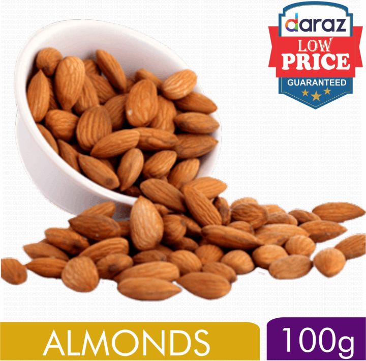 CALIFORNIAN ALMONDS 100G | Daraz.lk