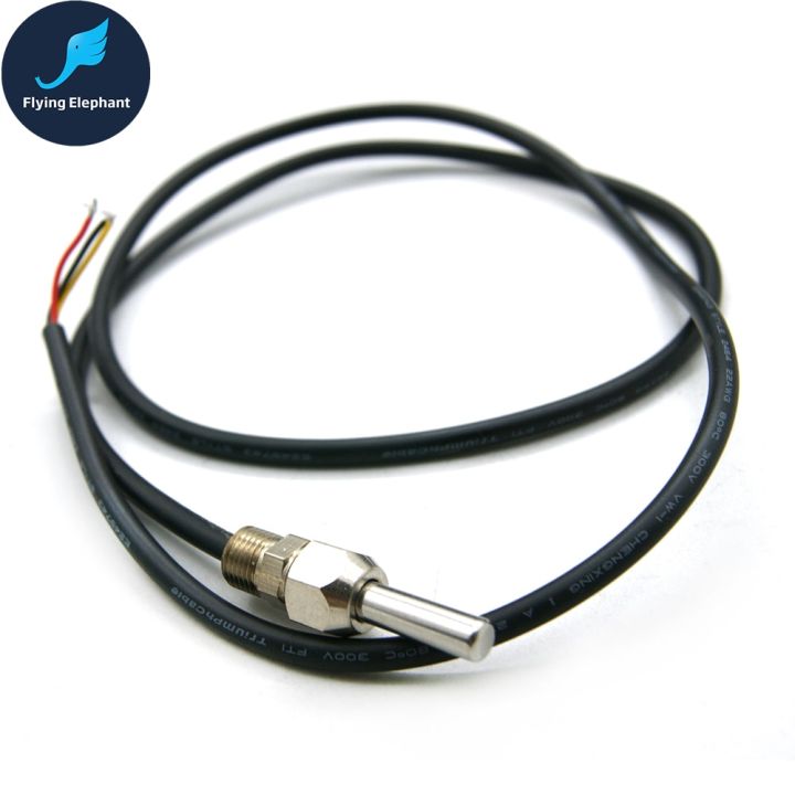 M10 Thread Installation Digital Temperature Sensor , DS18B20 Sensor ...
