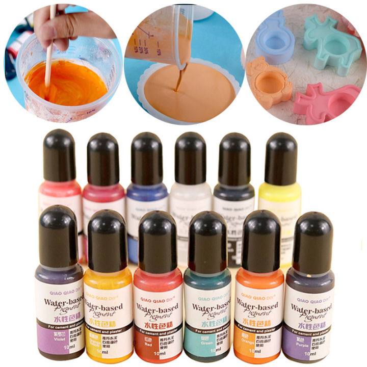 10ml Crafts Pigment Cement Flower Pot Pigment Cement Gypsum Mold ...