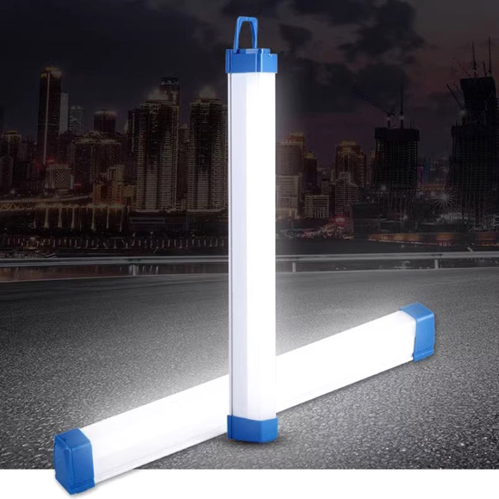 1Pc 52CM 80W LED Emergency Lights USB Rechargeable Lamp Outdoor Camping ...