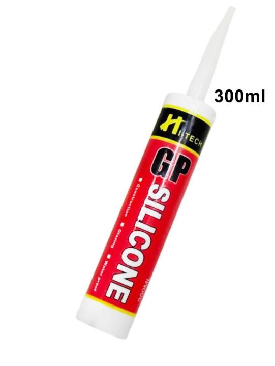 New Hi-TECH GP Clear RTV Sealant Silicone Glue 300ml TBS | Daraz.lk