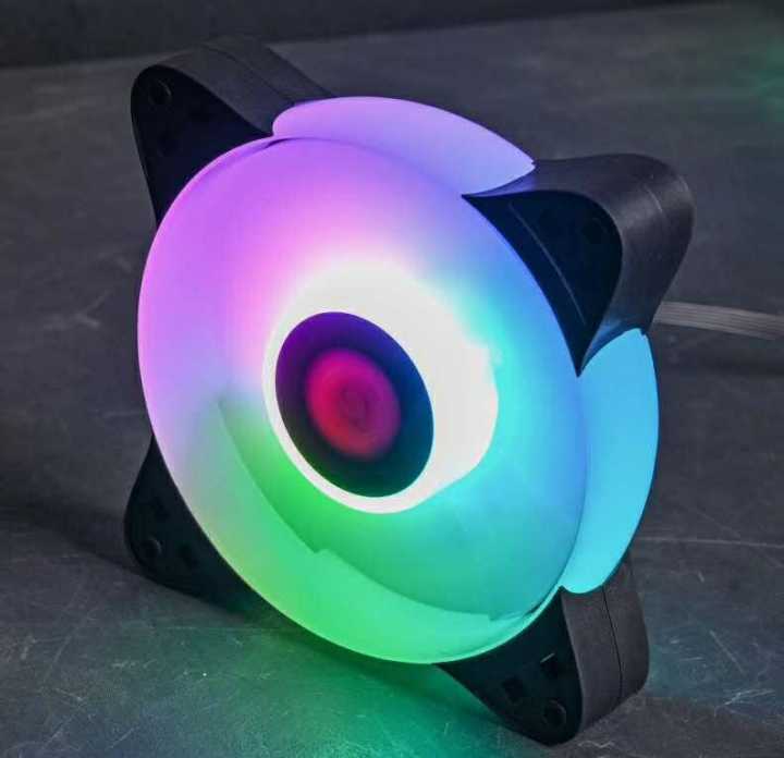 EMpower F011 120mm Addressable RGB (ARGB) Case Fan (4pin rgb color,with ...