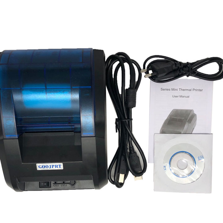 Thermal Receipt POS Printer 58MM 2 Inch USB & Bluetooth Bill Printing ...