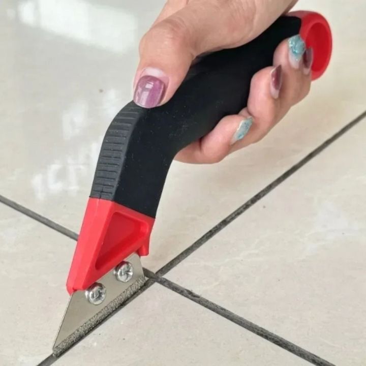 Special Tools Angled-Design Tile Grout Remover Plastic Handle Broken ...