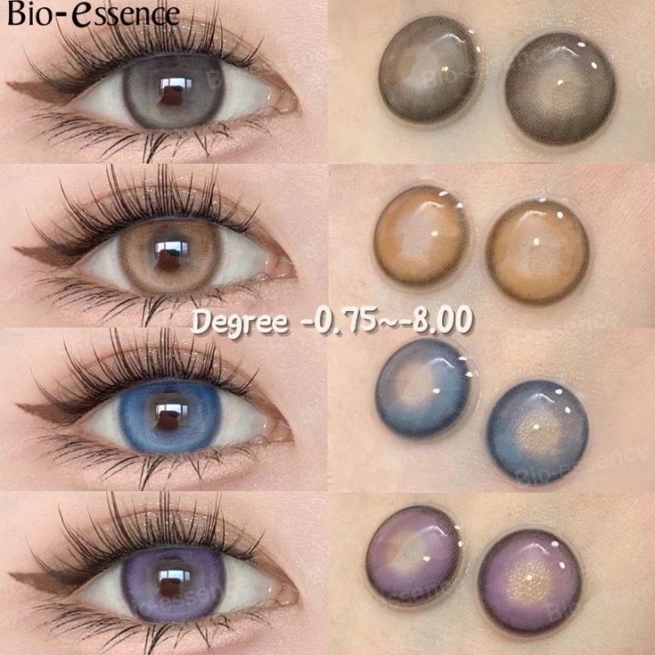 1 [HOT] Bio-Essence 1 Pair Colorcon Korean Colored Contact Lenses For ...