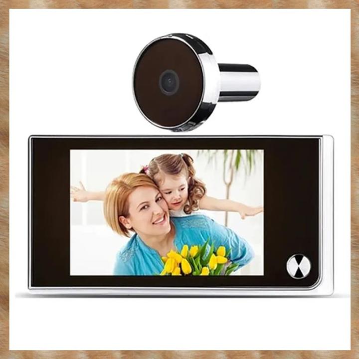 3.5 Inch Doorbell Peephole Viewer Digital Door Camera 120° LCD 2 ...