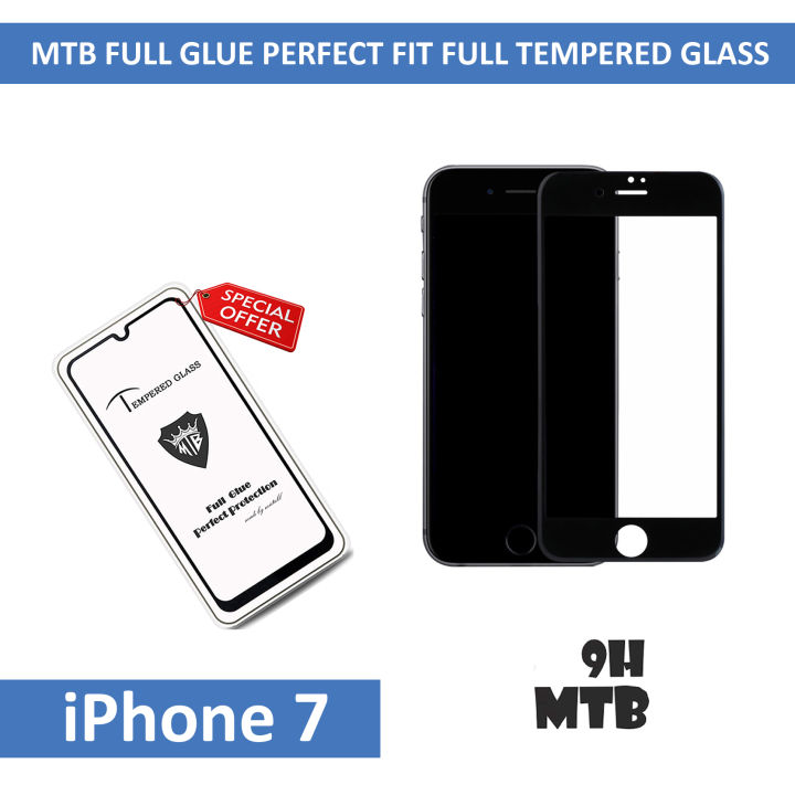 iPhone 7 / 8 Screen Protector Glass MTB Tempered Glass | Daraz.lk