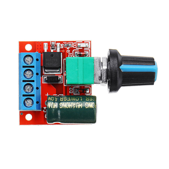 DC 5V To DC 35V 5A 90W Mini DC Motor PWM Speed Controller Module Speed Regulator Adjustable ...