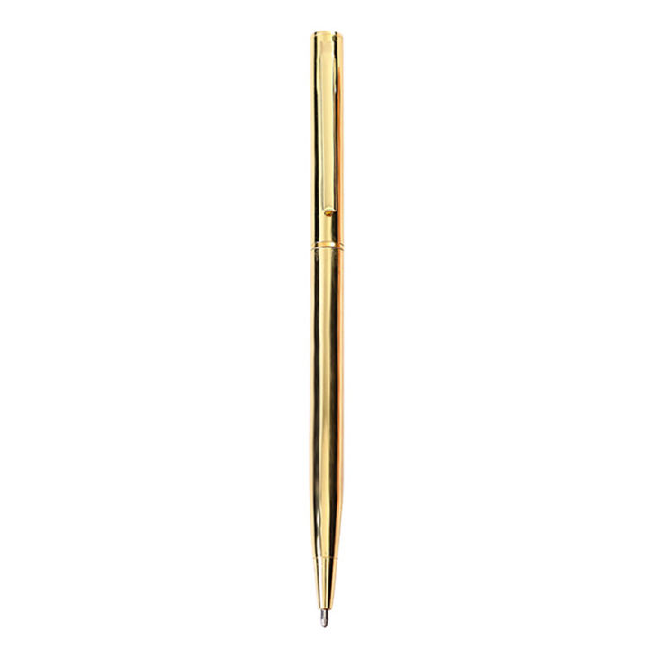 Simple Metal Ballpoint Pen Student School Stationery Signature Pen ...