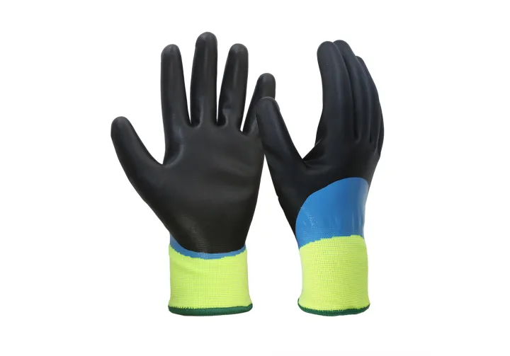 1 Pairs Pack - Latex Coated 100% Cotton - Work Safety Gloves. - For all ...
