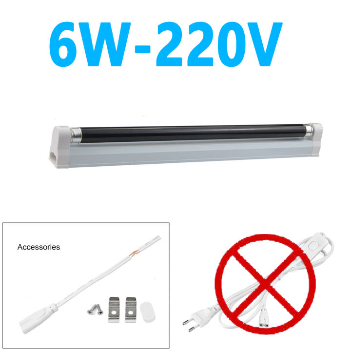 UVA Fluorescent Money Detection Lamp Violet Stage Decor 110V 220V UV ...