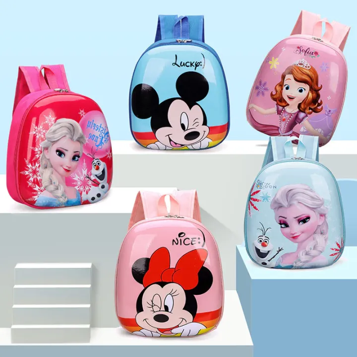Disney Frozen Elsa Children’s Hard Eggshell Backpack | Girls School Bag ...