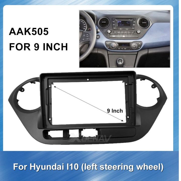 Grand i 10 / i10 hyundai i10 9 inch dvd frame audio radio panel | Daraz.lk