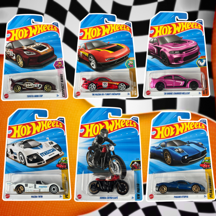 Hot Wheels Diecast 1:64 Mainline Vehicle (Carded) — Choose Variant ...