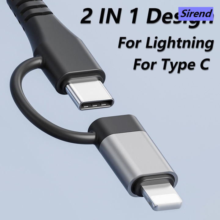 Sirend Lightning Type C to USB Multifunction HUB OTG Micro SD Card ...