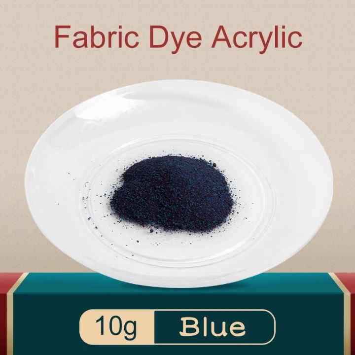 10g Blue Fabric Dyeing Pigment Acrylic Paint Dye Dyestuff Blue Color ...