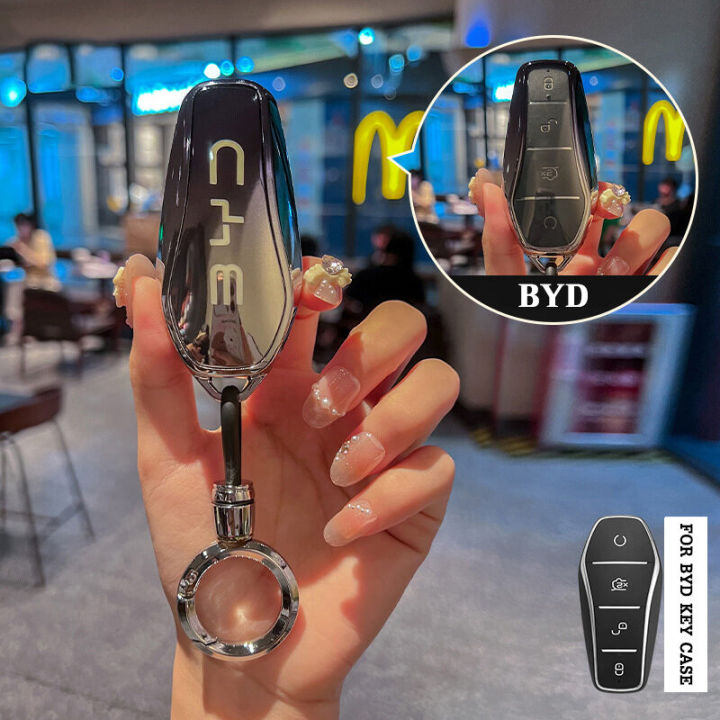 BYD key case for song tang seal U sealion 6 car key holder | Daraz.com.np